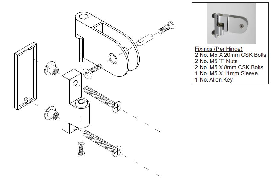 Cubicle Hardware Ironmongery & Fittings | Toilet & Washroom Cubicle ...