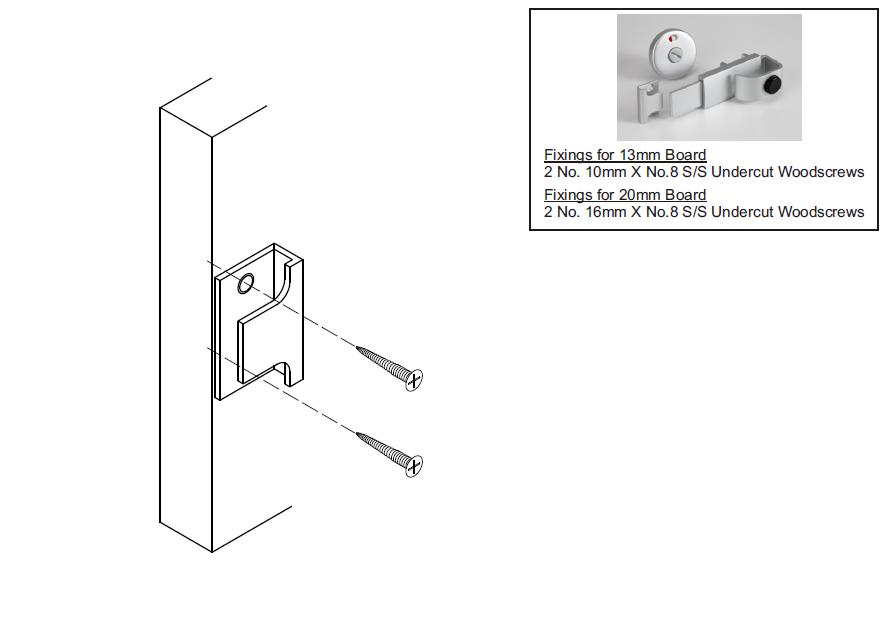 Cubicle Hardware Ironmongery & Fittings | Toilet & Washroom Cubicle ...